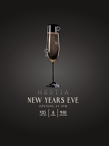 New Year’s Eve at Hestia | Hestia | Food & Drink | Austin Chronicle